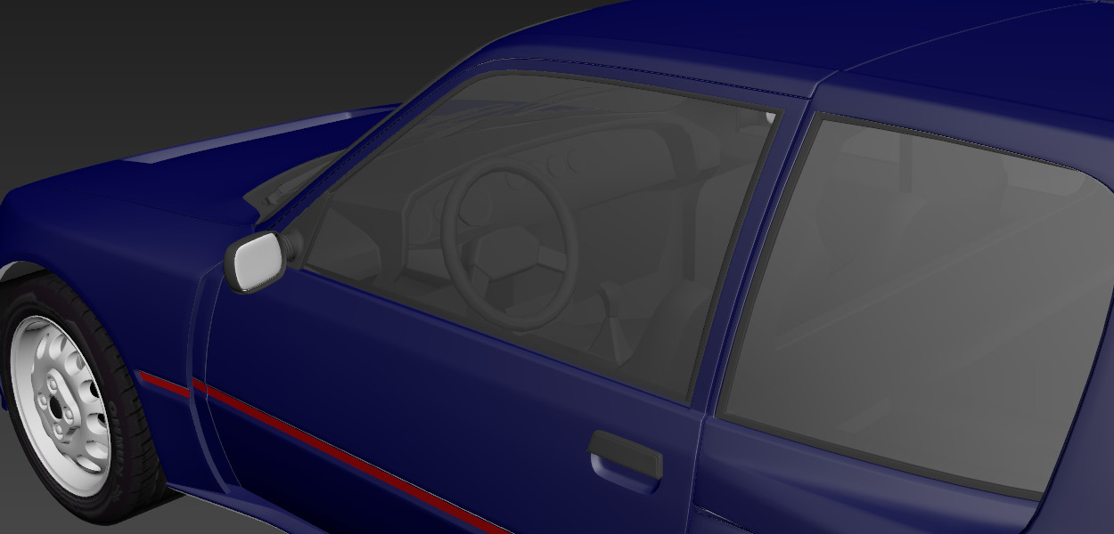 ArtStation - Peugeot 205 Turbo | Resources