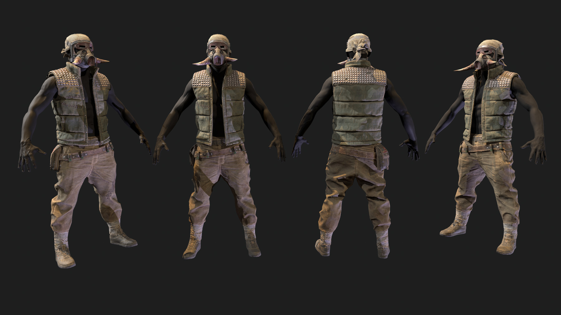 ArtStation - Tusk armor | Game Assets