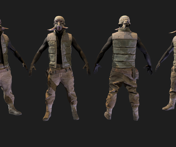 ArtStation - Tusk armor | Game Assets