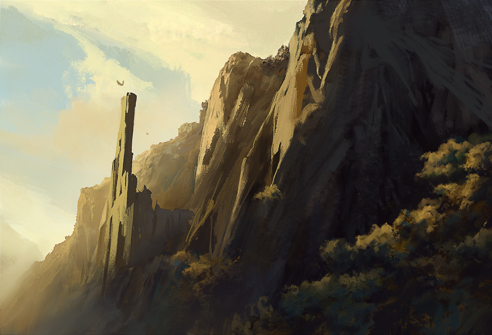 ArtStation - Illustration Process - January 19 | Tutorials