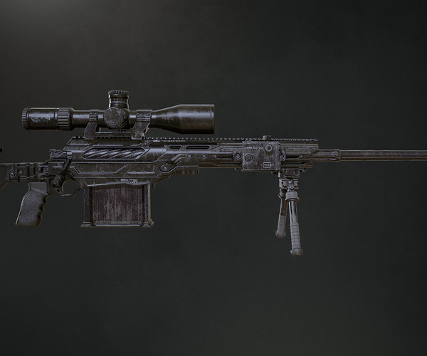 ArtStation - SBG Precision Rifle | Game Assets