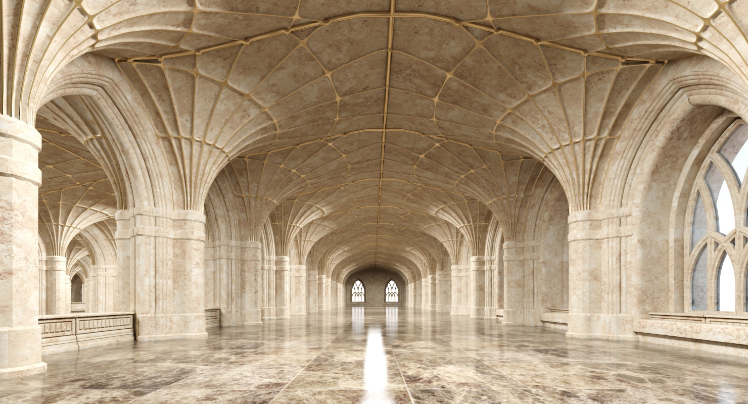 ArtStation - Classical Historic Interior 322 | Resources