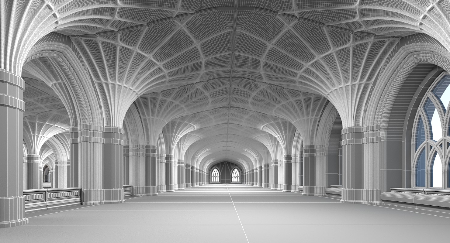 ArtStation - Classical Historic Interior 322 | Resources