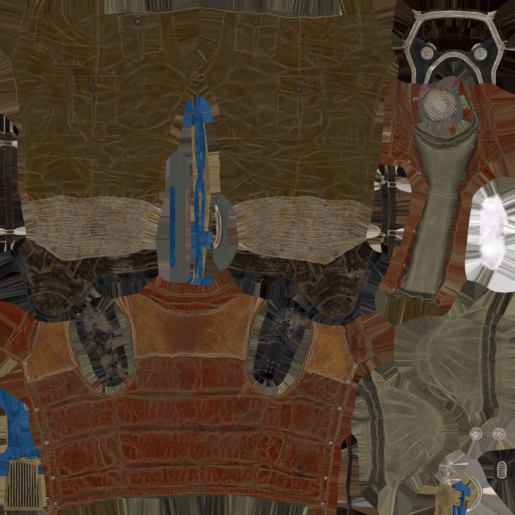 ArtStation - Explorer armor | Game Assets