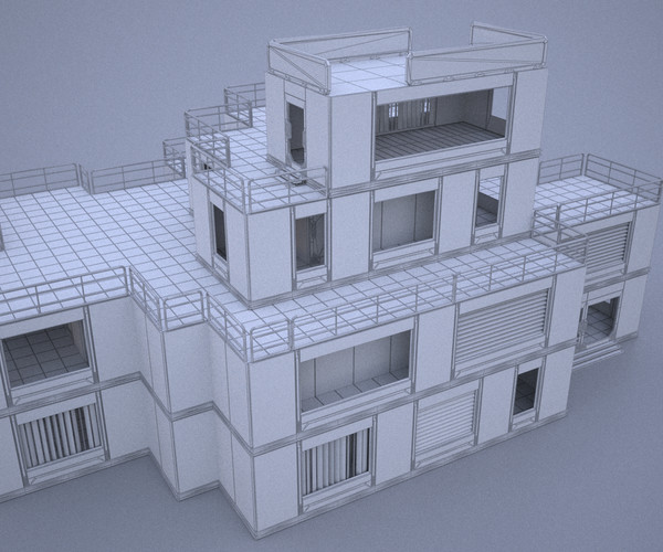 ArtStation - Futuristic Buildings - SET | Resources