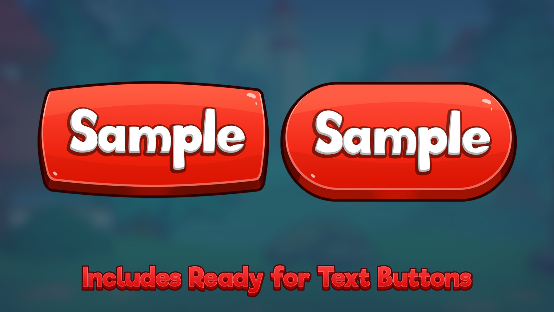 ArtStation - Cute GUI Kit | Game Assets