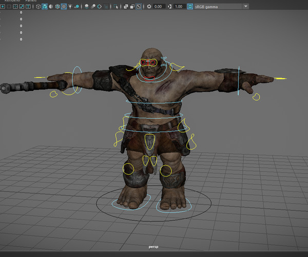 ArtStation - Character - Evil - Game Ready - | Game Assets