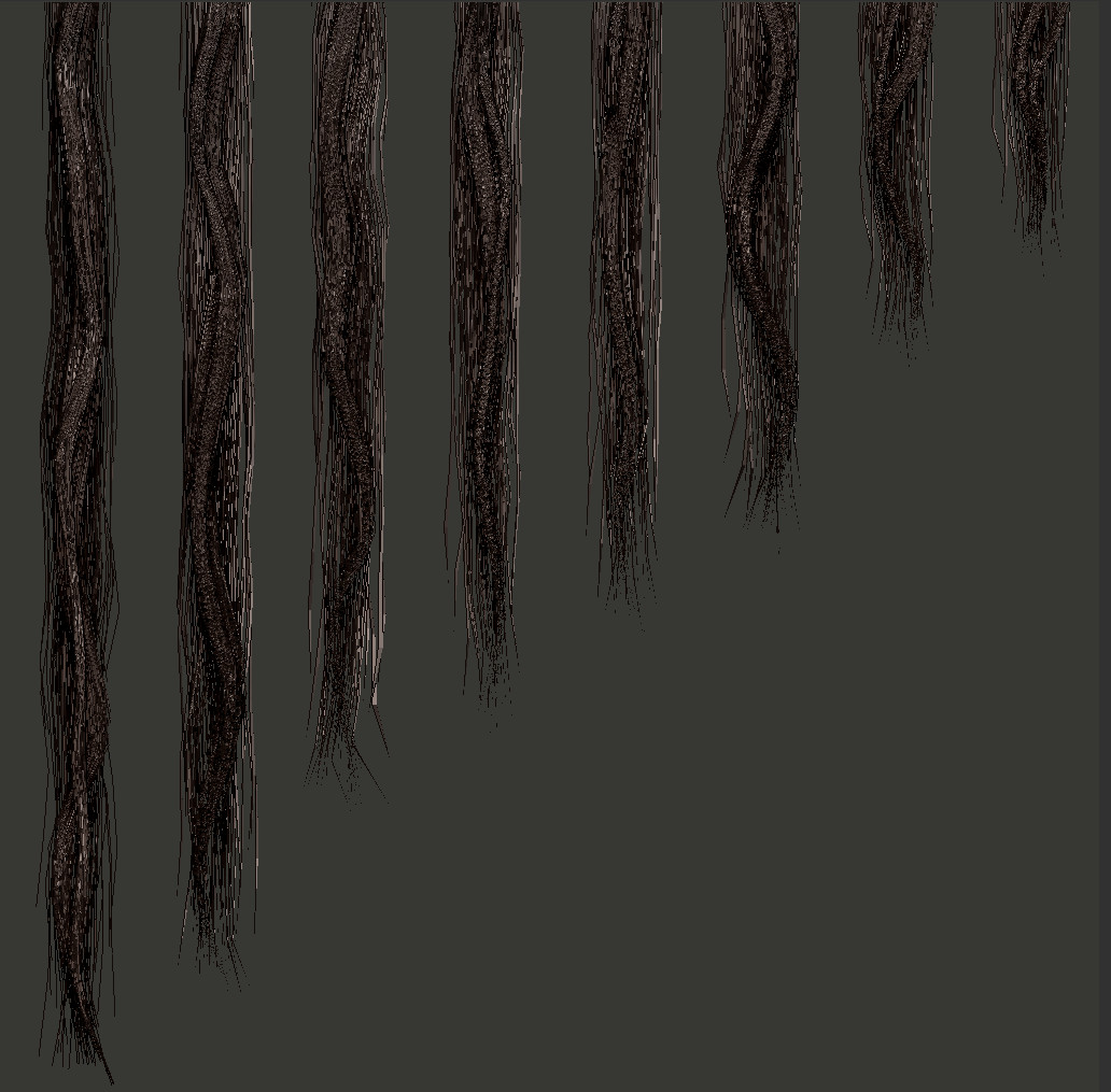 ArtStation - Realistic Hair Render For Hair Cards | Resources