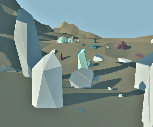 ArtStation - Low Poly Stone Big Pack | Game Assets