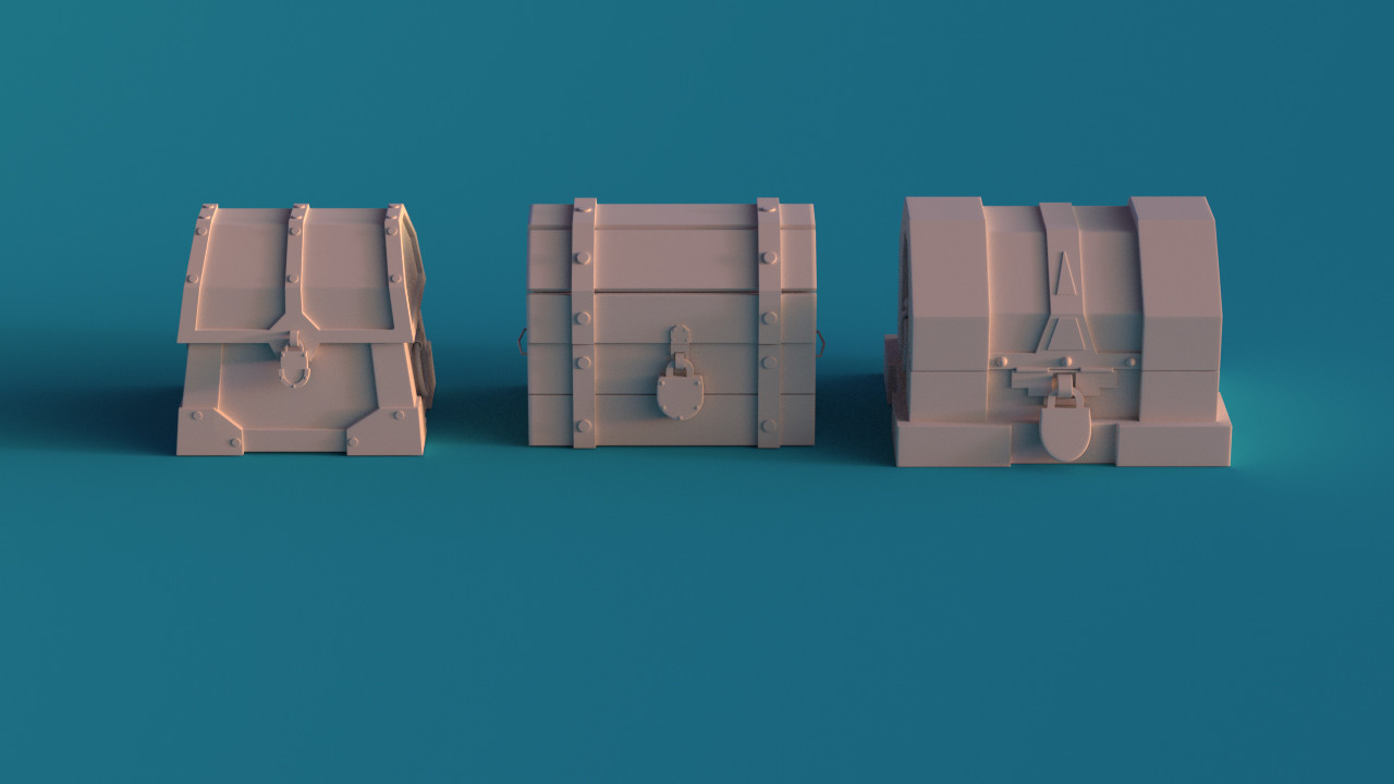 ArtStation - Treasure Boxes | Resources