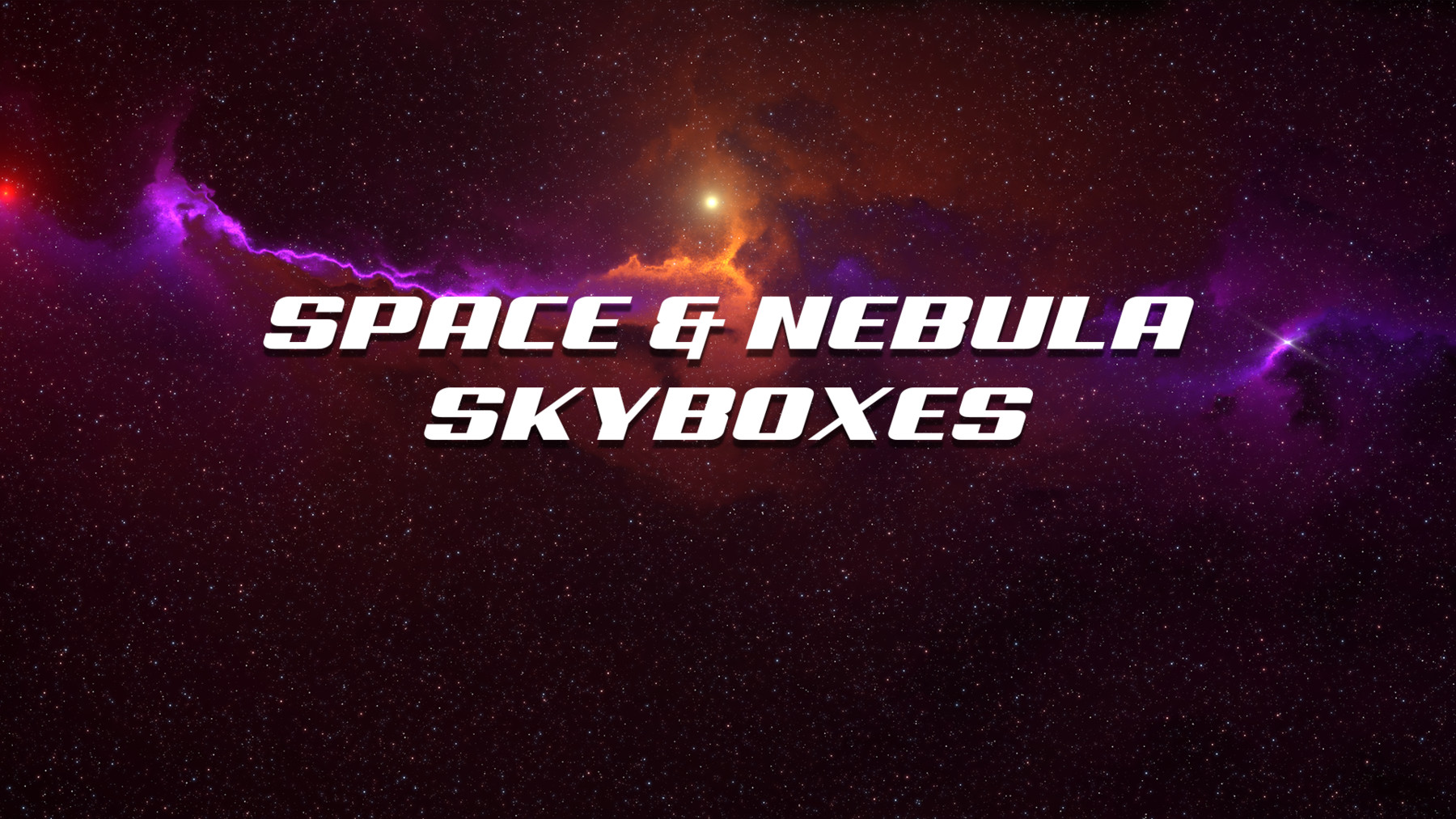 ArtStation - Space & Nebula Skyboxed for Unity 3D engine | Resources
