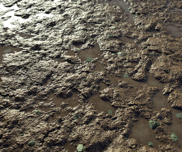 ArtStation - Mud Terrain PBR Substance | Game Assets