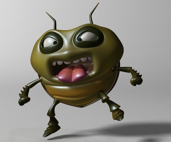 ArtStation - Cartoon Bug RIGGED | Resources