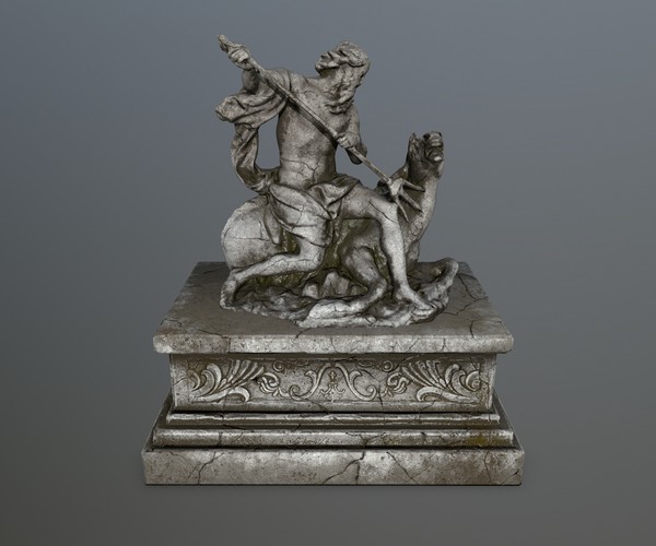 ArtStation - Neptune_Statue | Resources