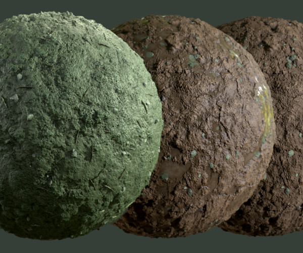 ArtStation - Mud Terrain PBR Substance | Game Assets