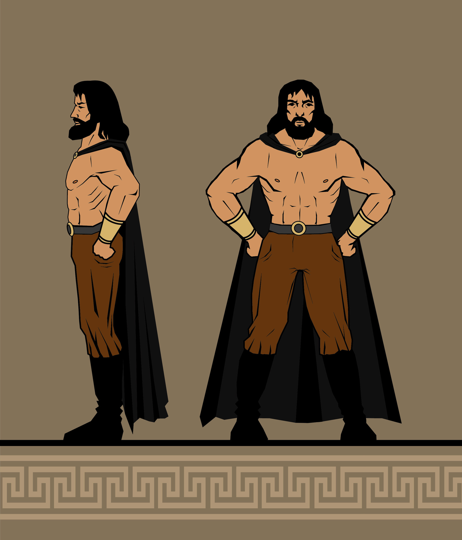 ArtStation - Barbarian. Ai and EPS files | Artworks