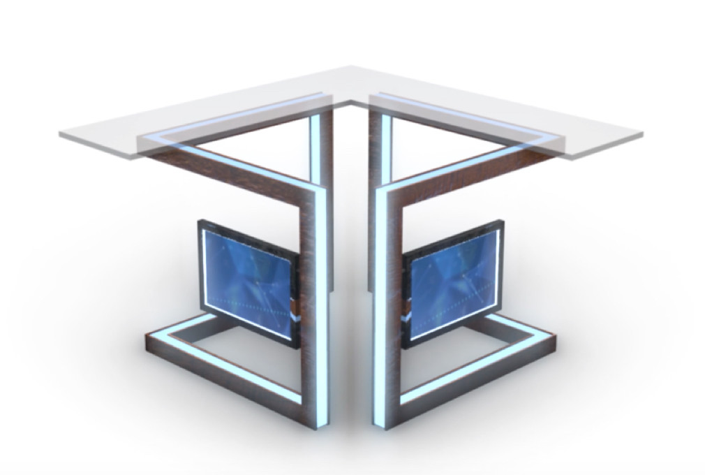 ArtStation - TV Studio News Desk 3 | Resources