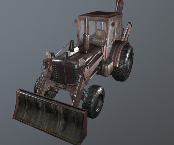 ArtStation - Tractor | Game Assets