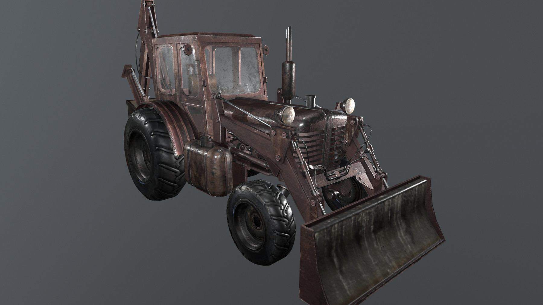 ArtStation - Tractor | Game Assets