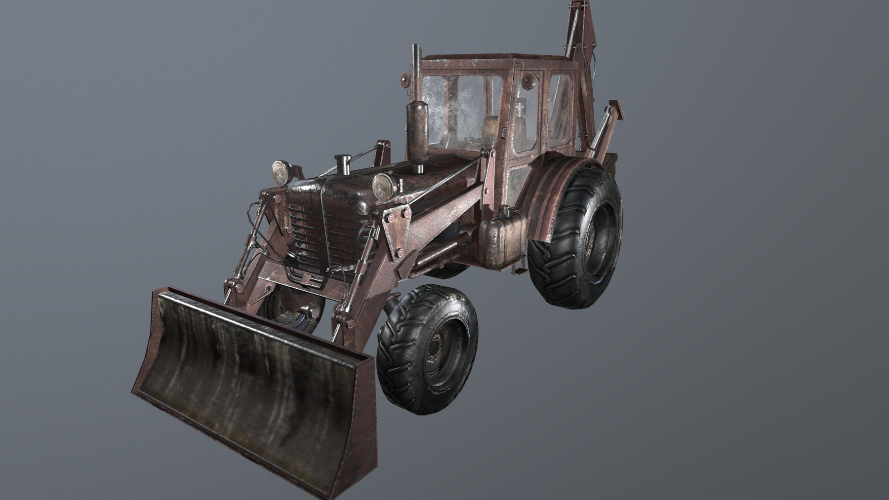 ArtStation - Tractor | Game Assets