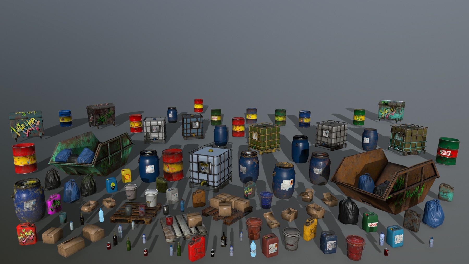 ArtStation - material and assets | Game Assets