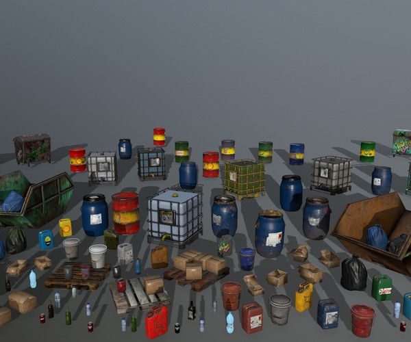 ArtStation - material and assets | Game Assets