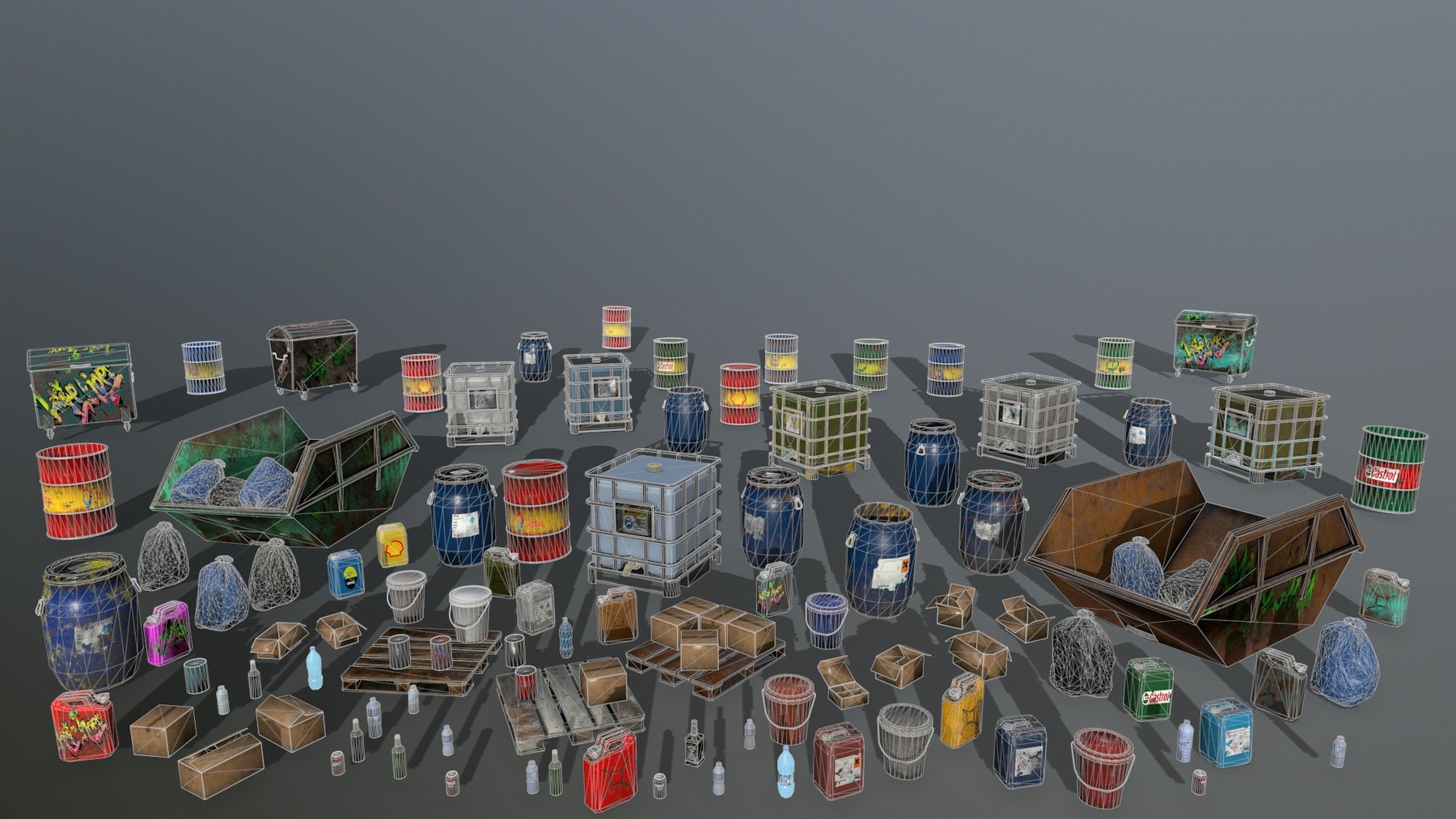 ArtStation - material and assets | Game Assets