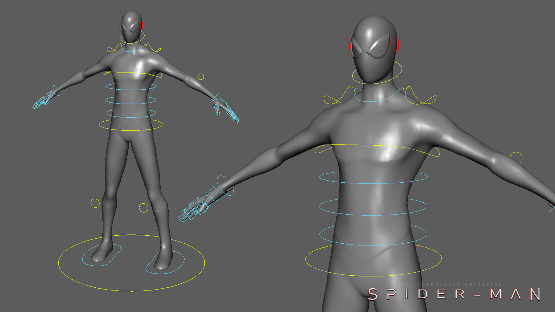 ArtStation - Spider-Man - Ready Game - 3D Model | Game Assets