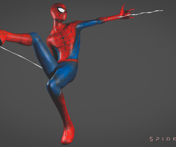 ArtStation - Spider-Man - Ready Game - 3D Model | Game Assets