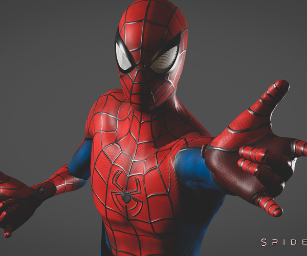 ArtStation - Spider-Man - Ready Game - 3D Model | Game Assets