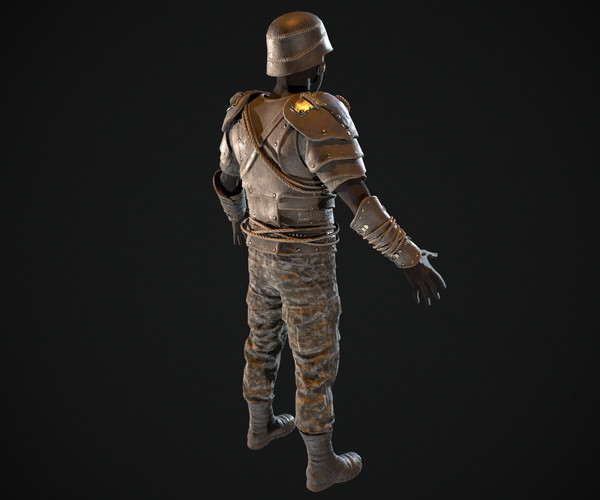 ArtStation - Basic armor | Game Assets