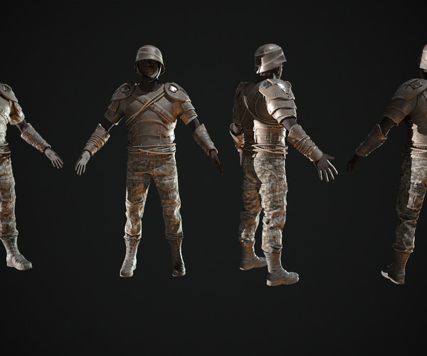 ArtStation - Basic armor | Game Assets