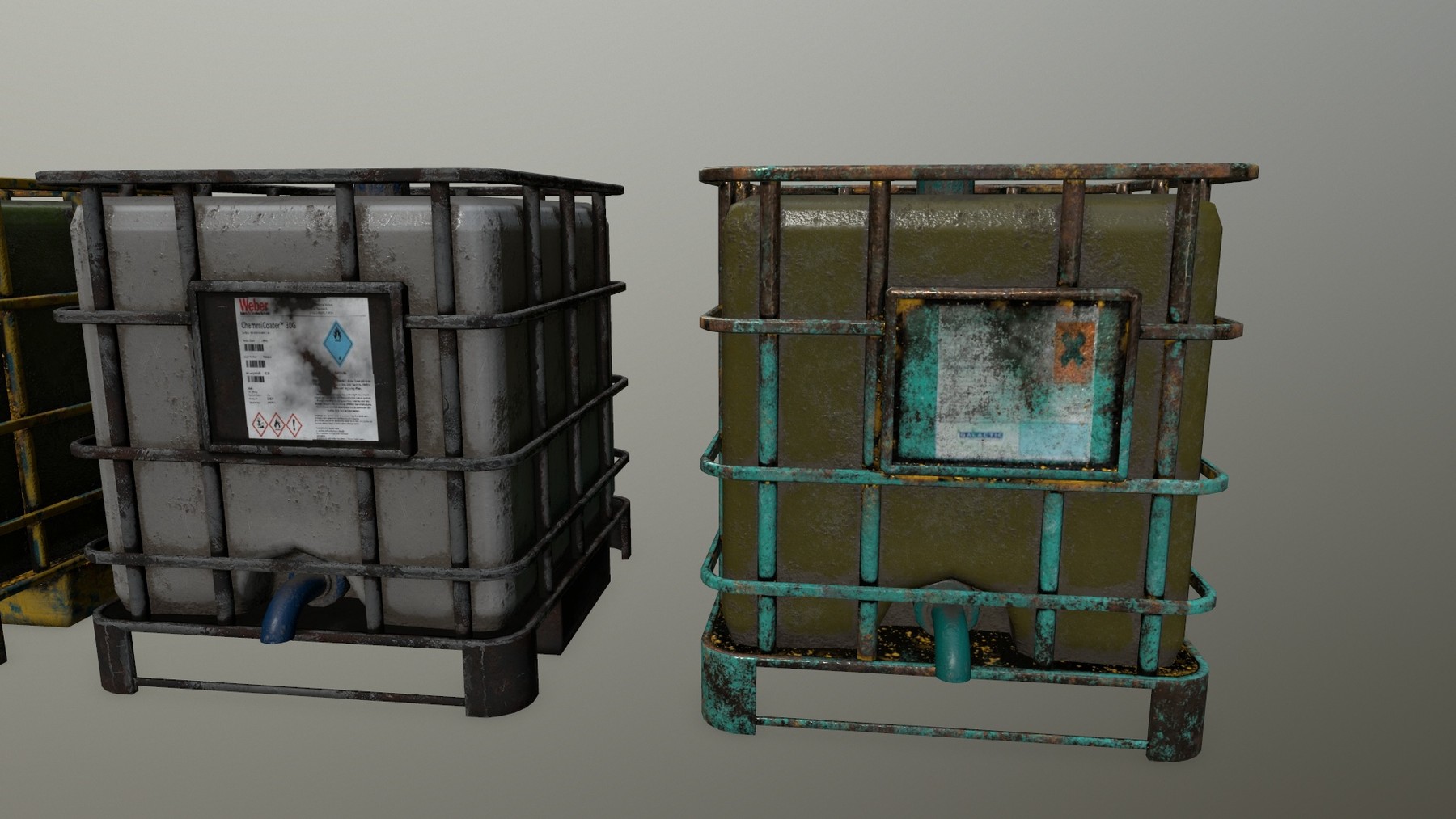 ArtStation - Water Storage Tank | Game Assets