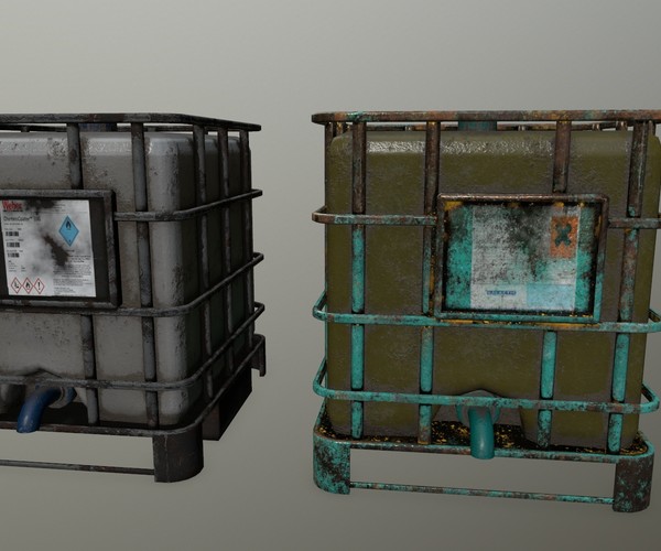 ArtStation - Water Storage Tank | Game Assets
