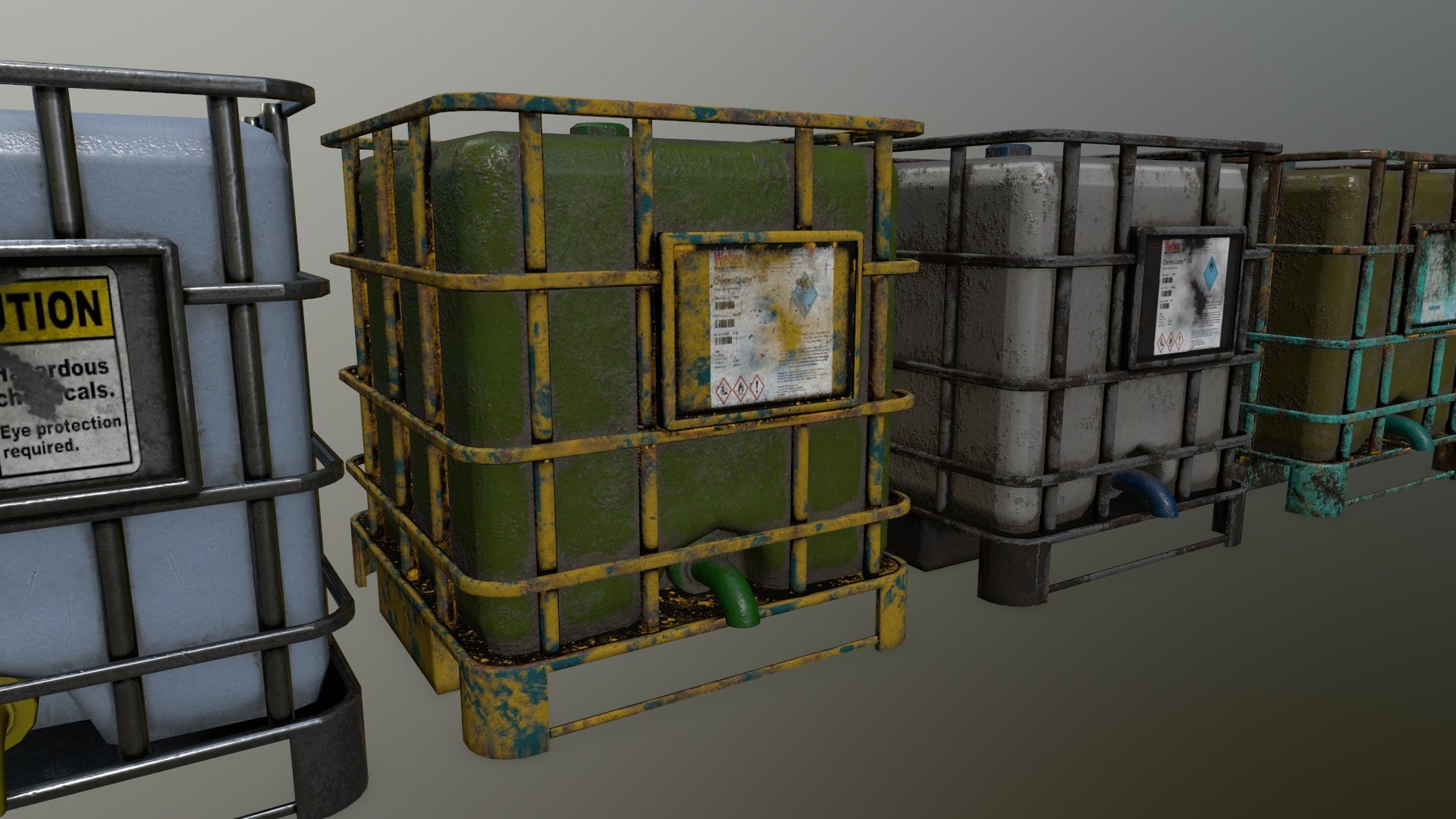 ArtStation - Water Storage Tank | Game Assets
