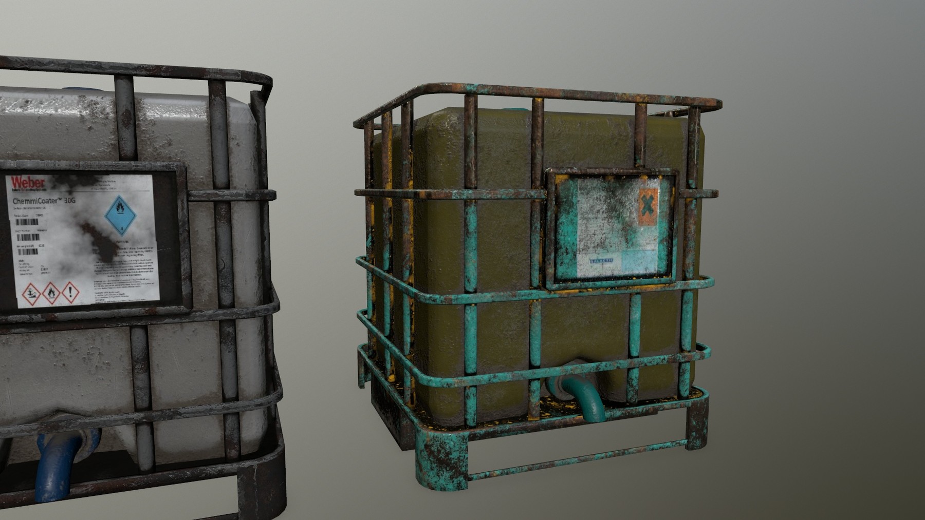 ArtStation - Water Storage Tank | Game Assets