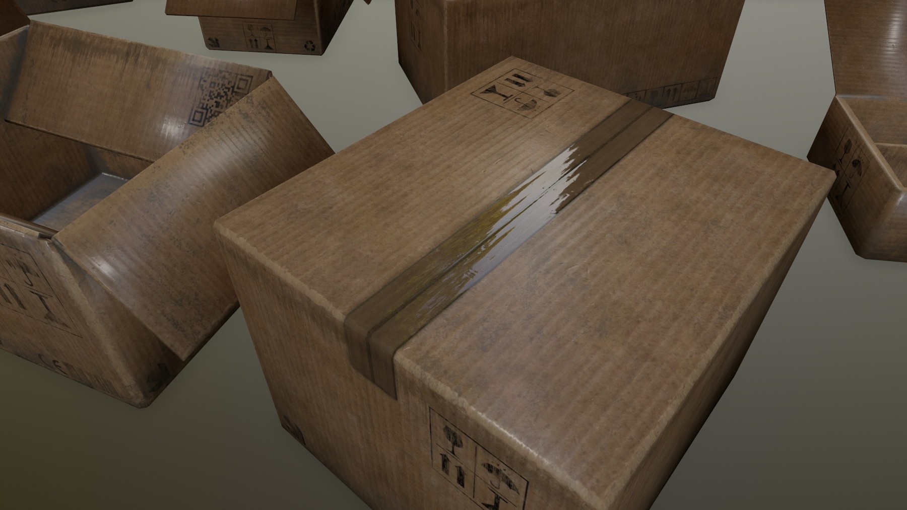 ArtStation - box set | Game Assets