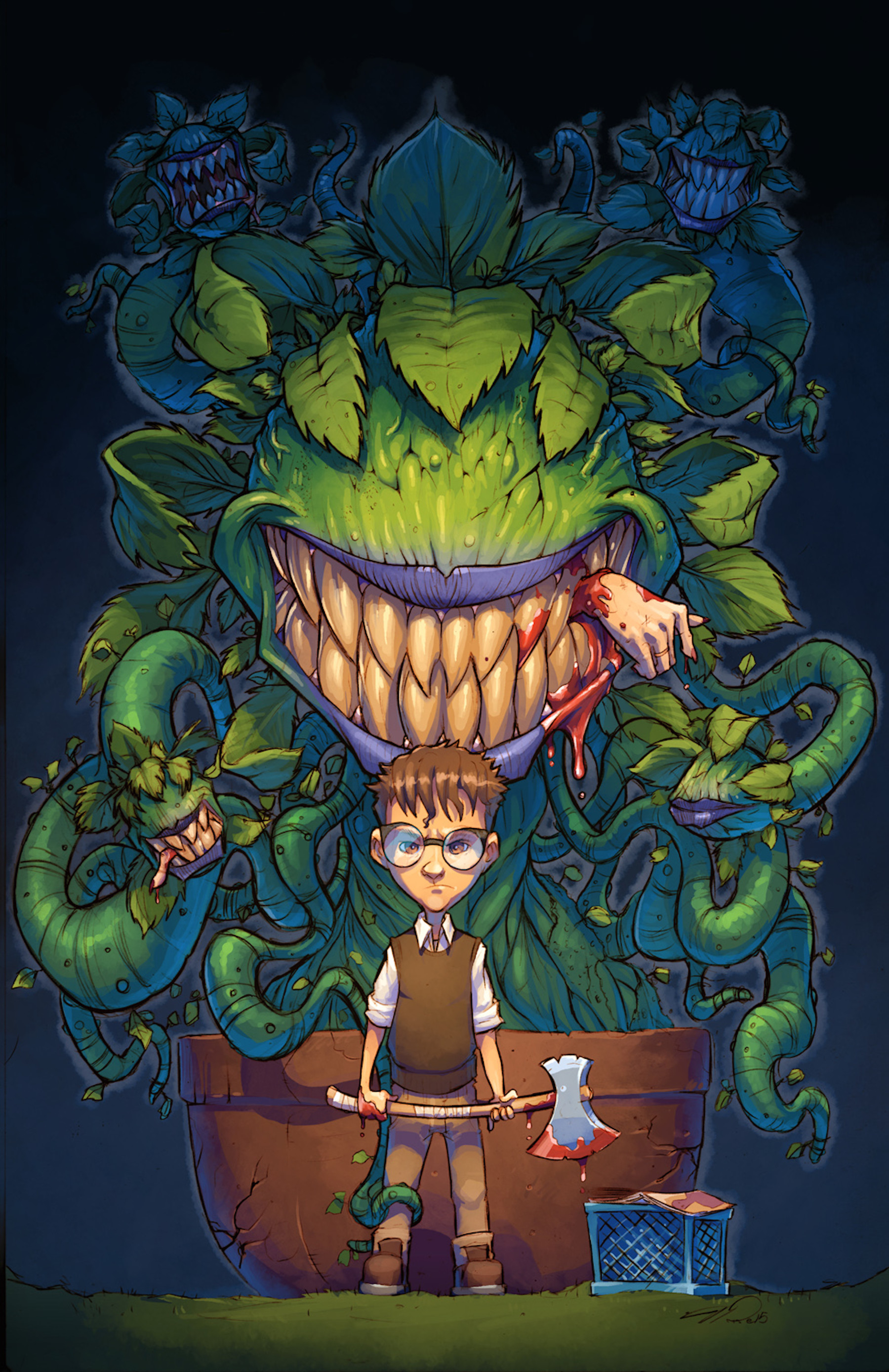 ArtStation - Little Book of Horrors Digital | Artworks