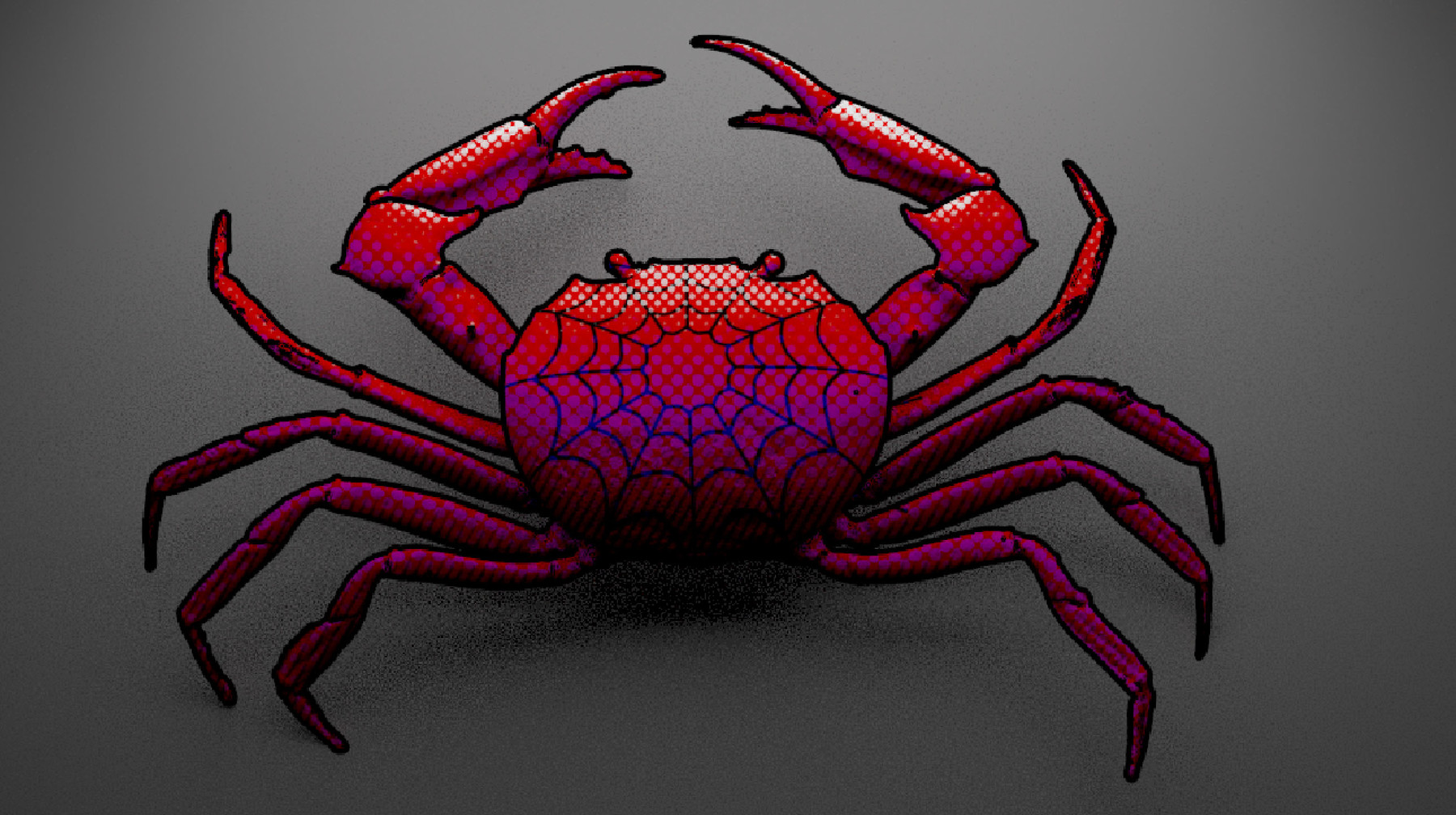 ArtStation - Spider-verse Halftone Toon Shader | Game Assets
