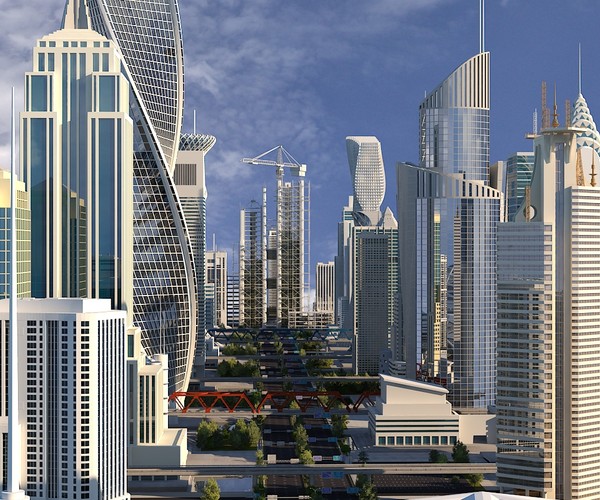 ArtStation - High Definition City 2013 V 2 | Game Assets