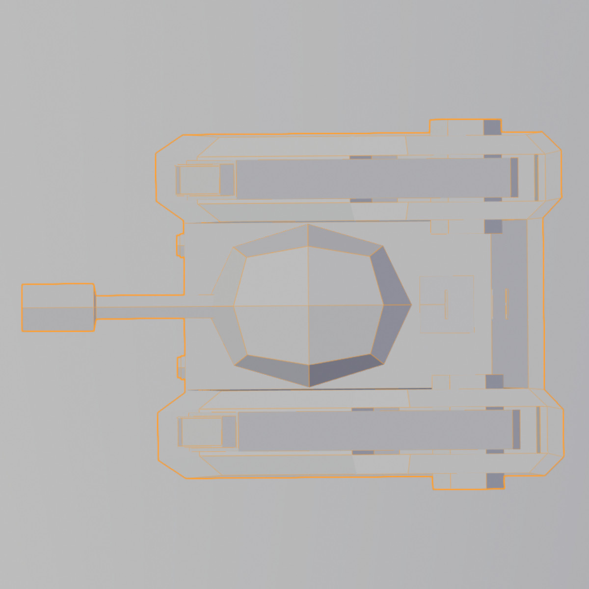 ArtStation - 3D Tank (Low-Poly) | Resources