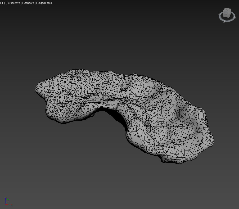 ArtStation - Low poly Cave Modular Mossy Rock Casual Package | Game Assets