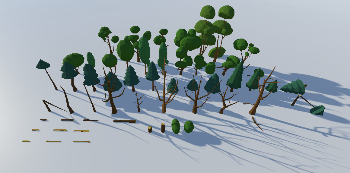 ArtStation - Big Trees Pack | Resources