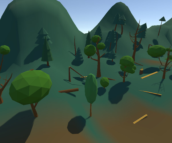 ArtStation - Big Trees Pack | Resources