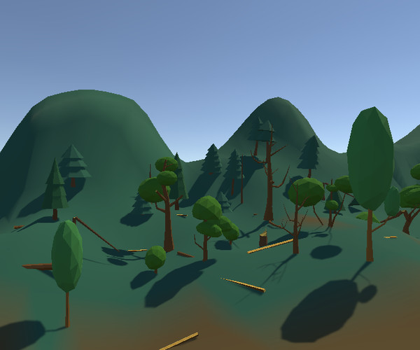 ArtStation - Big Trees Pack | Resources