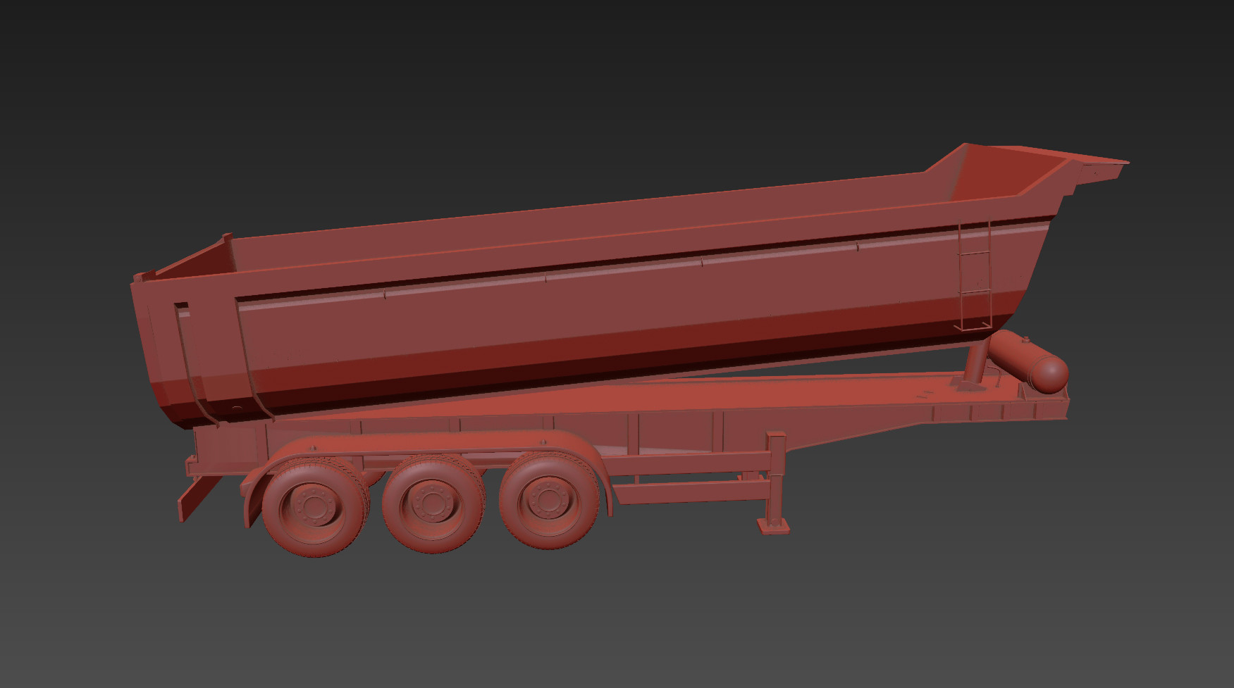 ArtStation - Dump Trailer | Resources