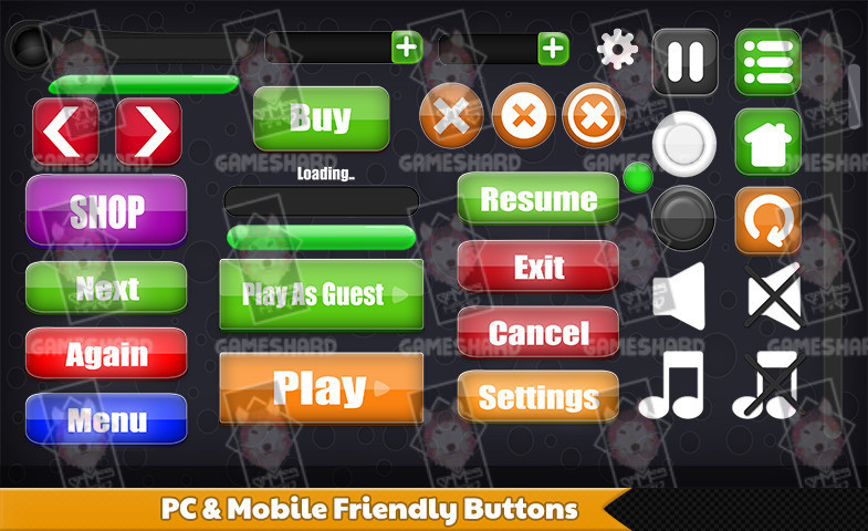 ArtStation - Super Pool Billiard Game UI Kit | Game Assets