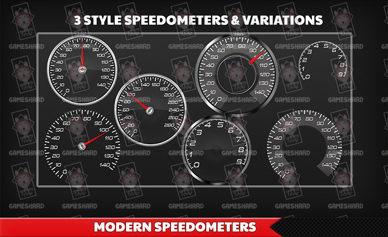 ArtStation - Car Racing & Parking Ultra UI Kit | Game Assets