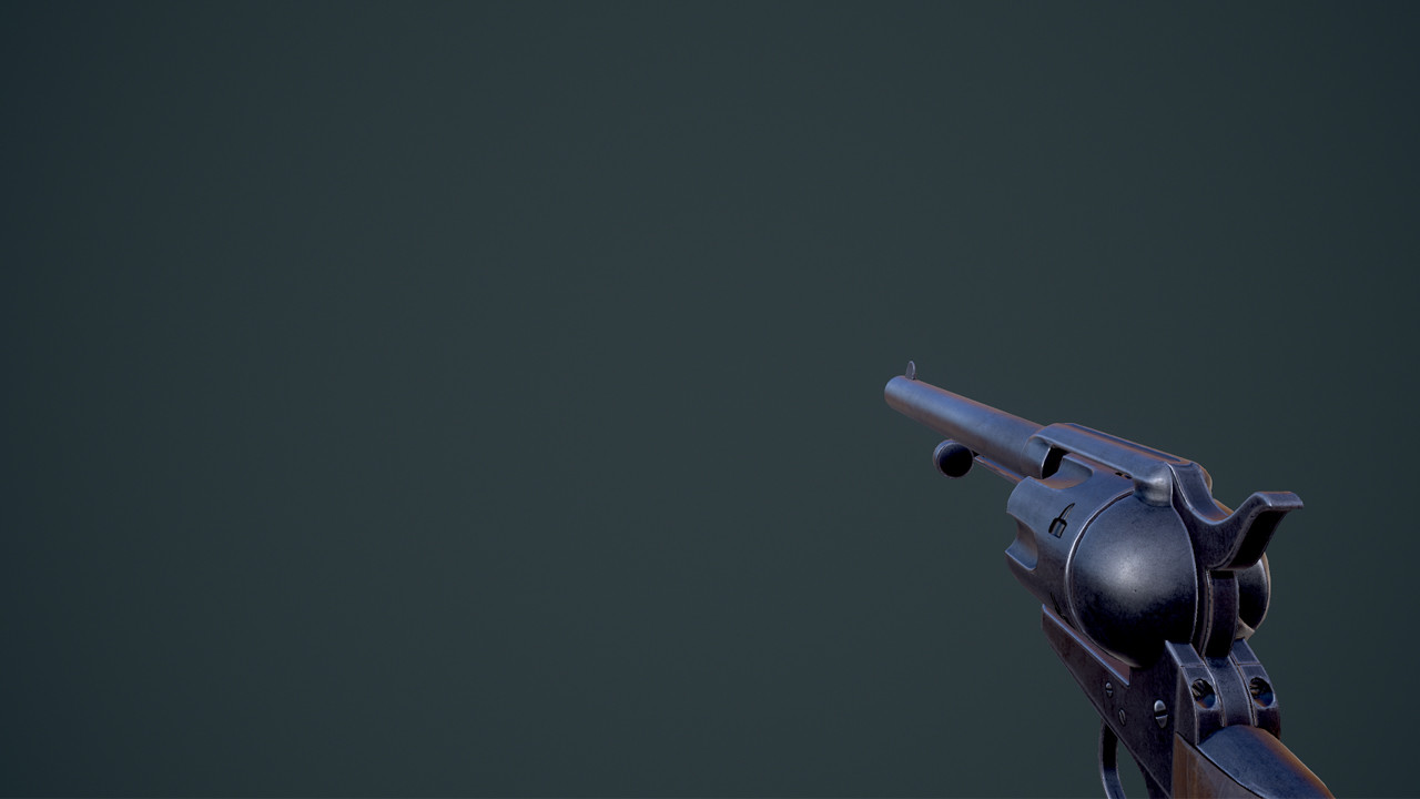 ArtStation - Colt 1873 Piecemaker | Game Assets