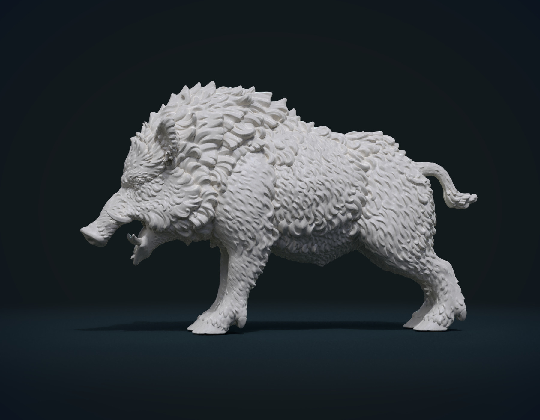 ArtStation - Wild Boar in static pose | Resources